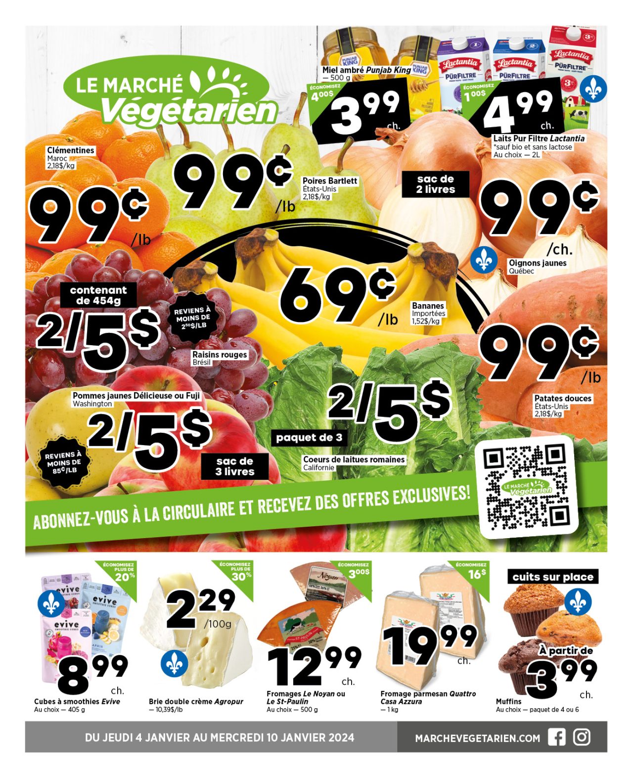 Circulaires - Le Marché Végétarien